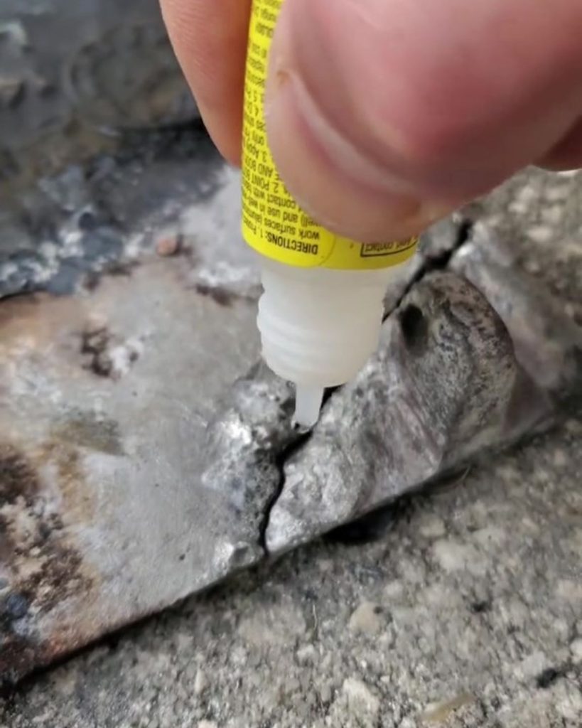 Amazing Results With Super Glue and Baking Soda!